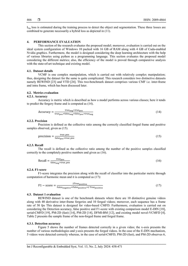 An Efficient Novel Dual Deep Network Architecture For Video Forgery Detection Pdf