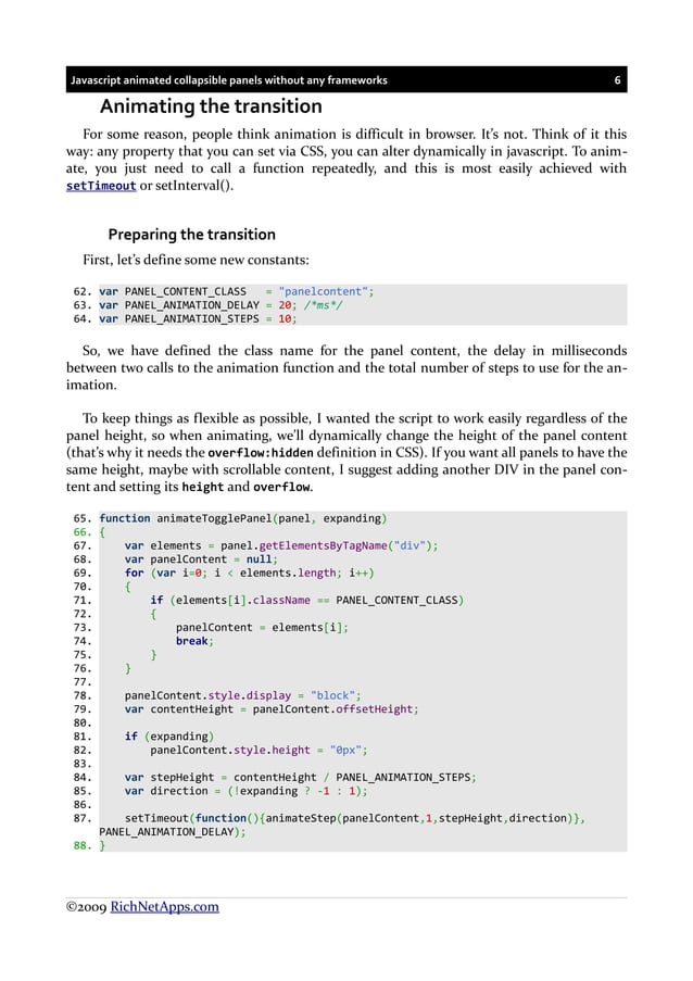 collapsible-panels-tutorial | PDF