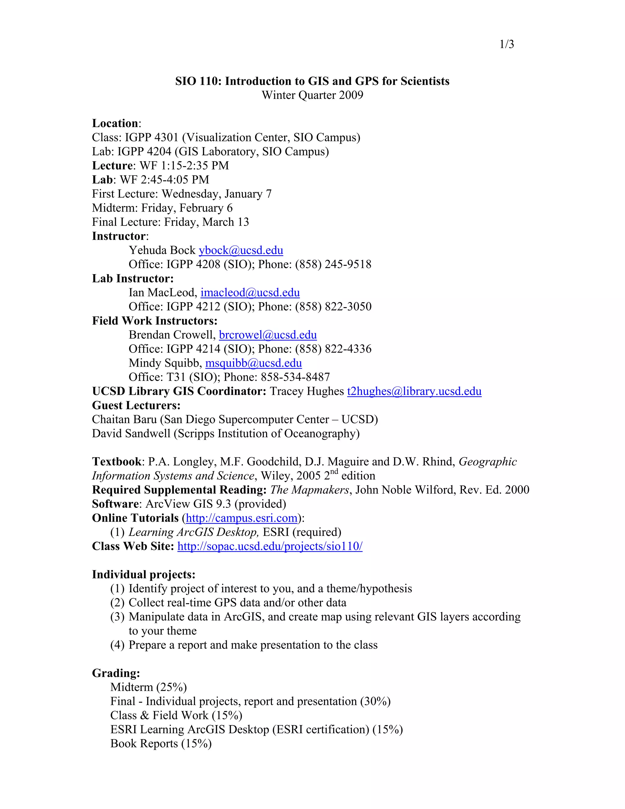 SIO_110_syllabus | PDF