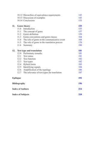 Towards A General Theory Of Translational Action Skopos Theory ...
