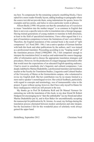 Towards A General Theory Of Translational Action Skopos Theory ...