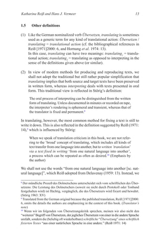 Towards A General Theory Of Translational Action Skopos Theory ...