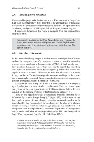 Towards A General Theory Of Translational Action Skopos Theory ...