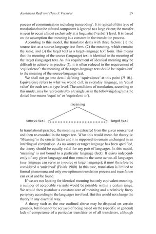 Towards A General Theory Of Translational Action Skopos Theory ...