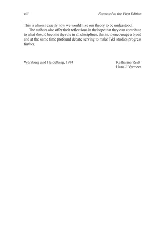 Towards A General Theory Of Translational Action Skopos Theory ...