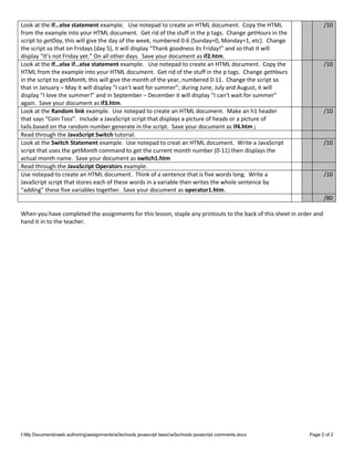 w3schools%20javascript%20comments | PDF