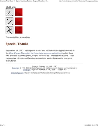 photoshop-scanlines-patterns-tutorial-rev | PDF