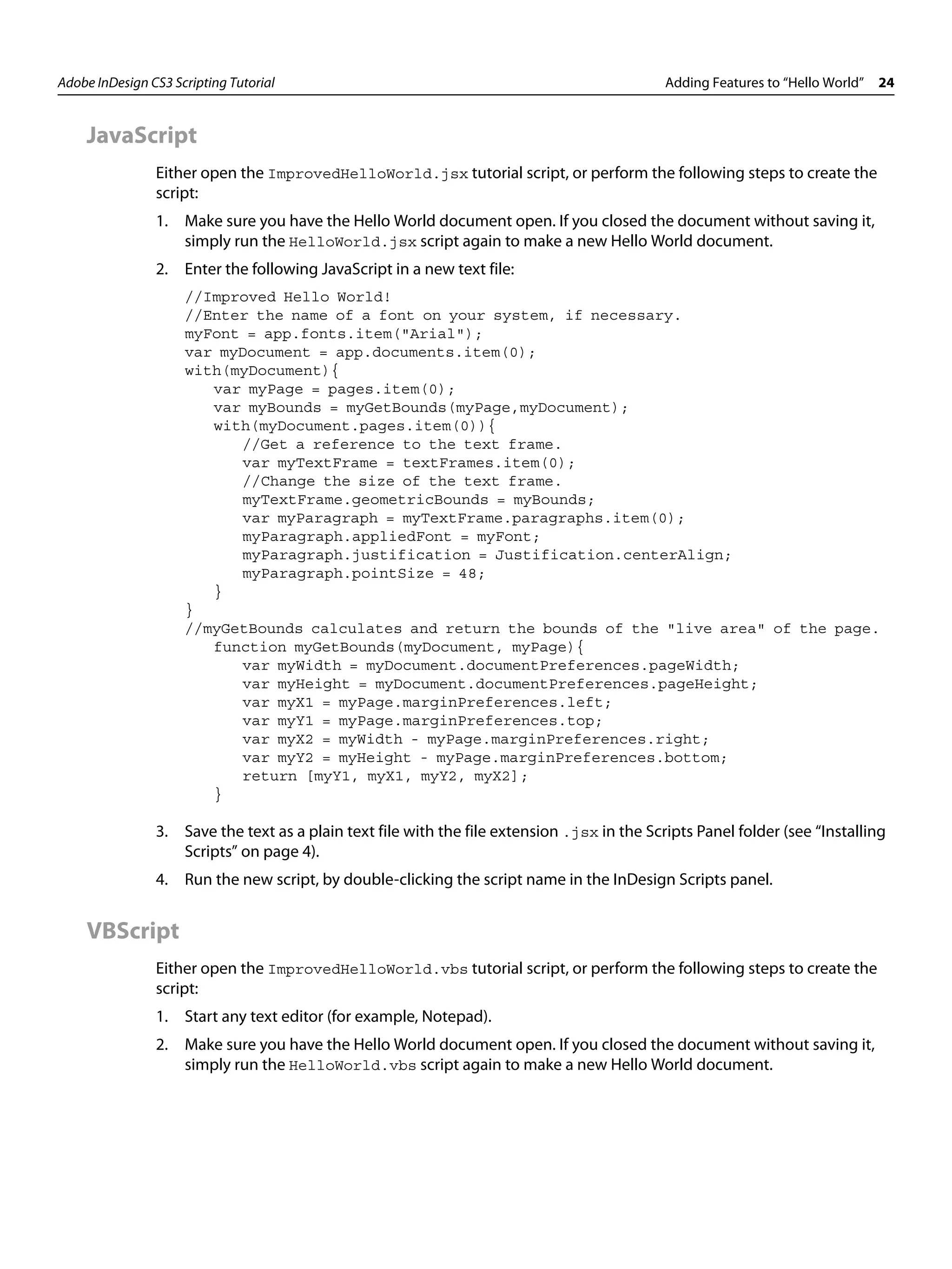 indesign_cs3_scripting_tutorial | PDF