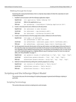 indesign_cs3_scripting_tutorial | PDF