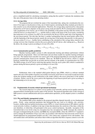 Improving the performance of IoT devices that use Wi-Fi | PDF
