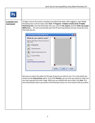 quicktip_scanphotoshop | PDF