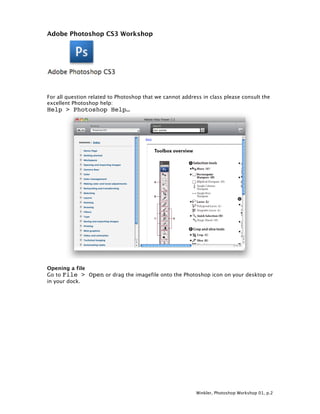 photoshop_workshop_01 | PDF