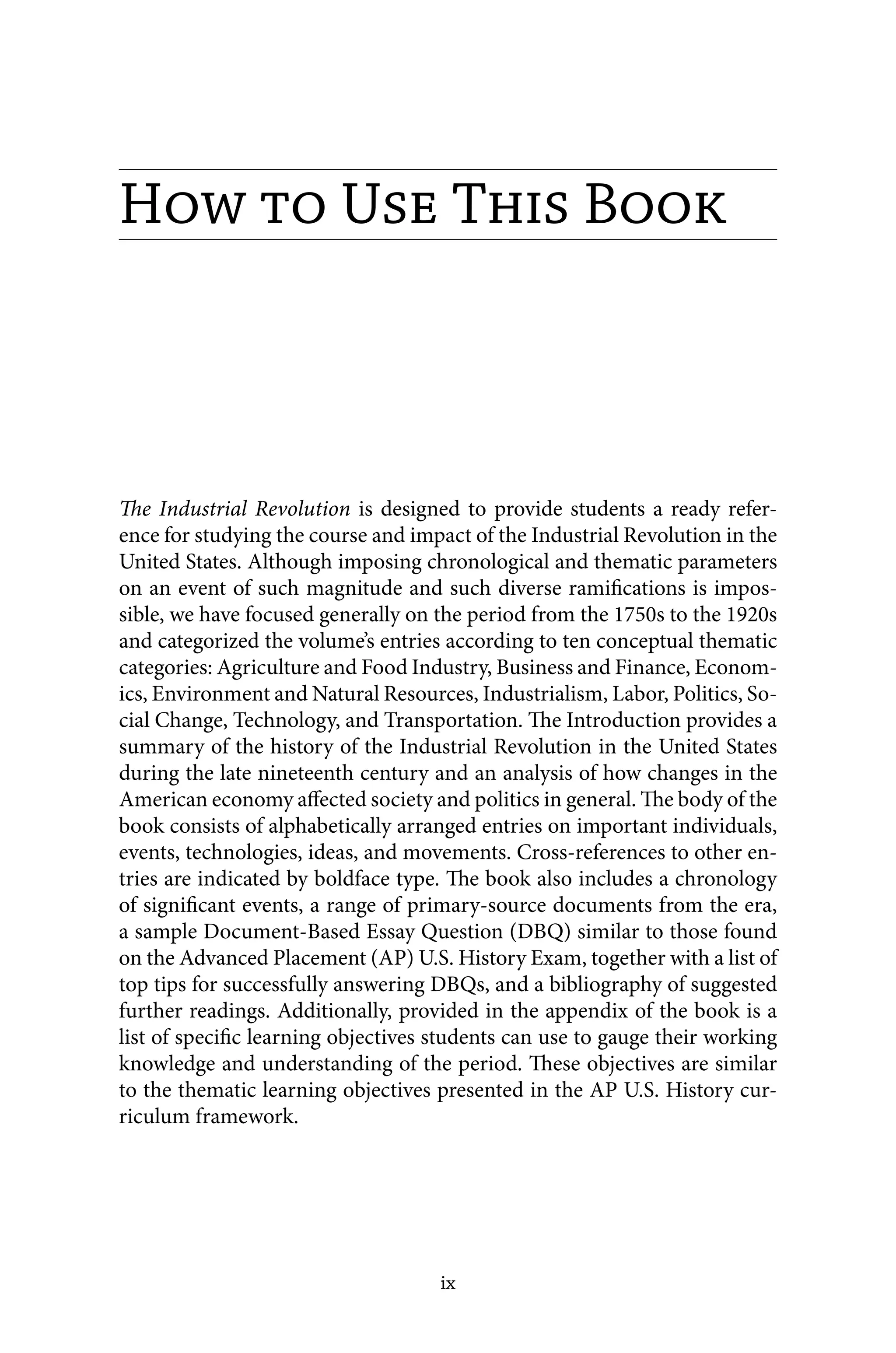 The Industrial Revolution Key Themes And Documents James S Olson | PDF