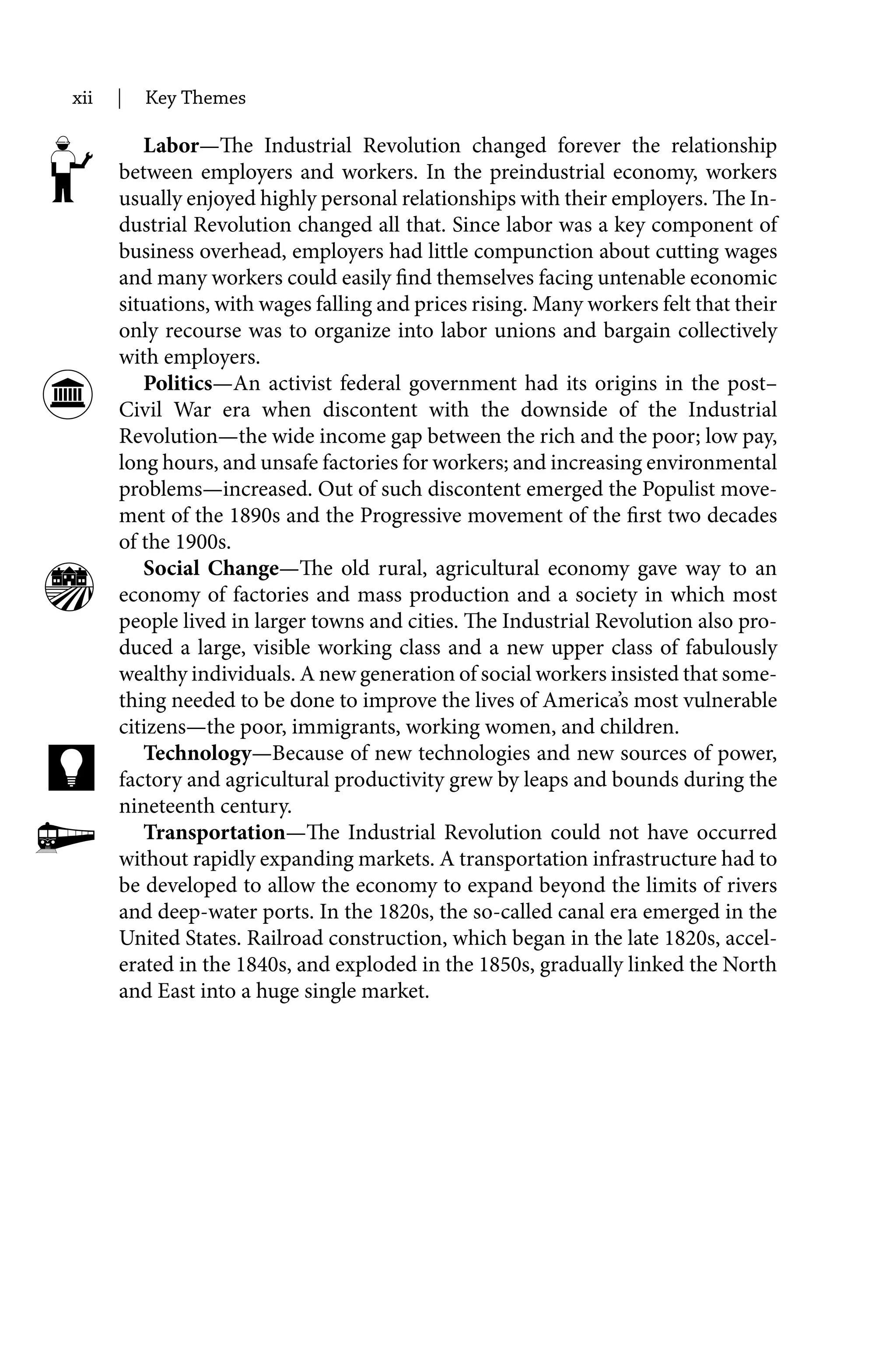 The Industrial Revolution Key Themes And Documents James S Olson | PDF