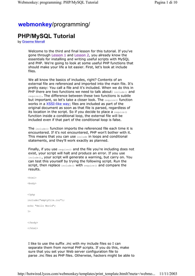 Php Mysql Tutorial Part 3 Pdf 3092