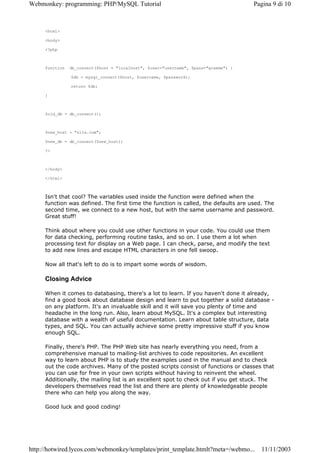 php-mysql-tutorial-part-3 | PDF