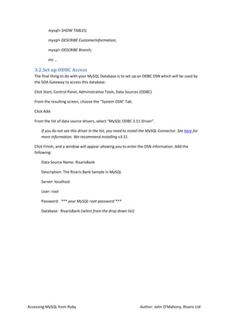 Accessing_MySQL_from_Ruby | PDF