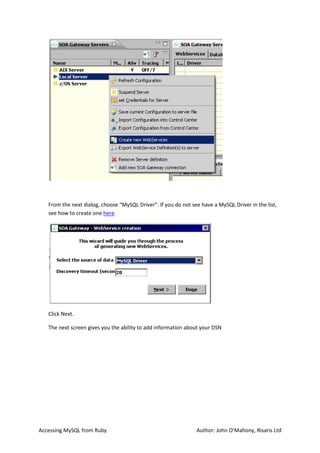 Accessing_MySQL_from_Ruby | PDF