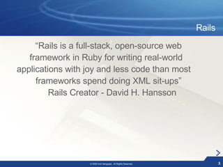 Avik_RailsTutorial | PPT