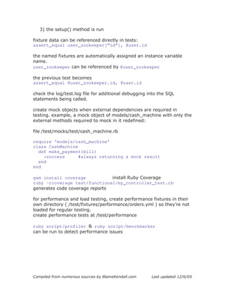 RubyOnRails-Cheatsheet-BlaineKendall | PDF