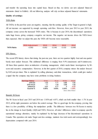 Target analysis | PDF