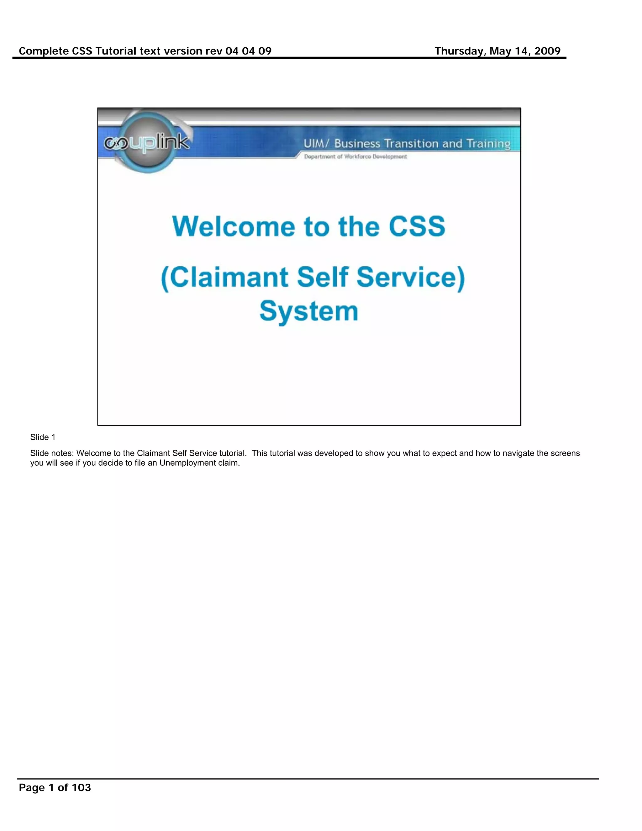 Complete Css Tutorial Text Version Rev 04 04 09 Pdf