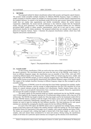 Dialect classification using acoustic and linguistic features in Arabic speech | PDF