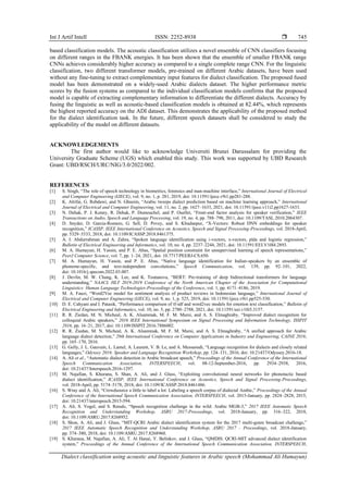 Dialect classification using acoustic and linguistic features in Arabic speech | PDF