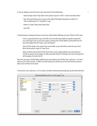 CSS_tutorial_1 | PDF