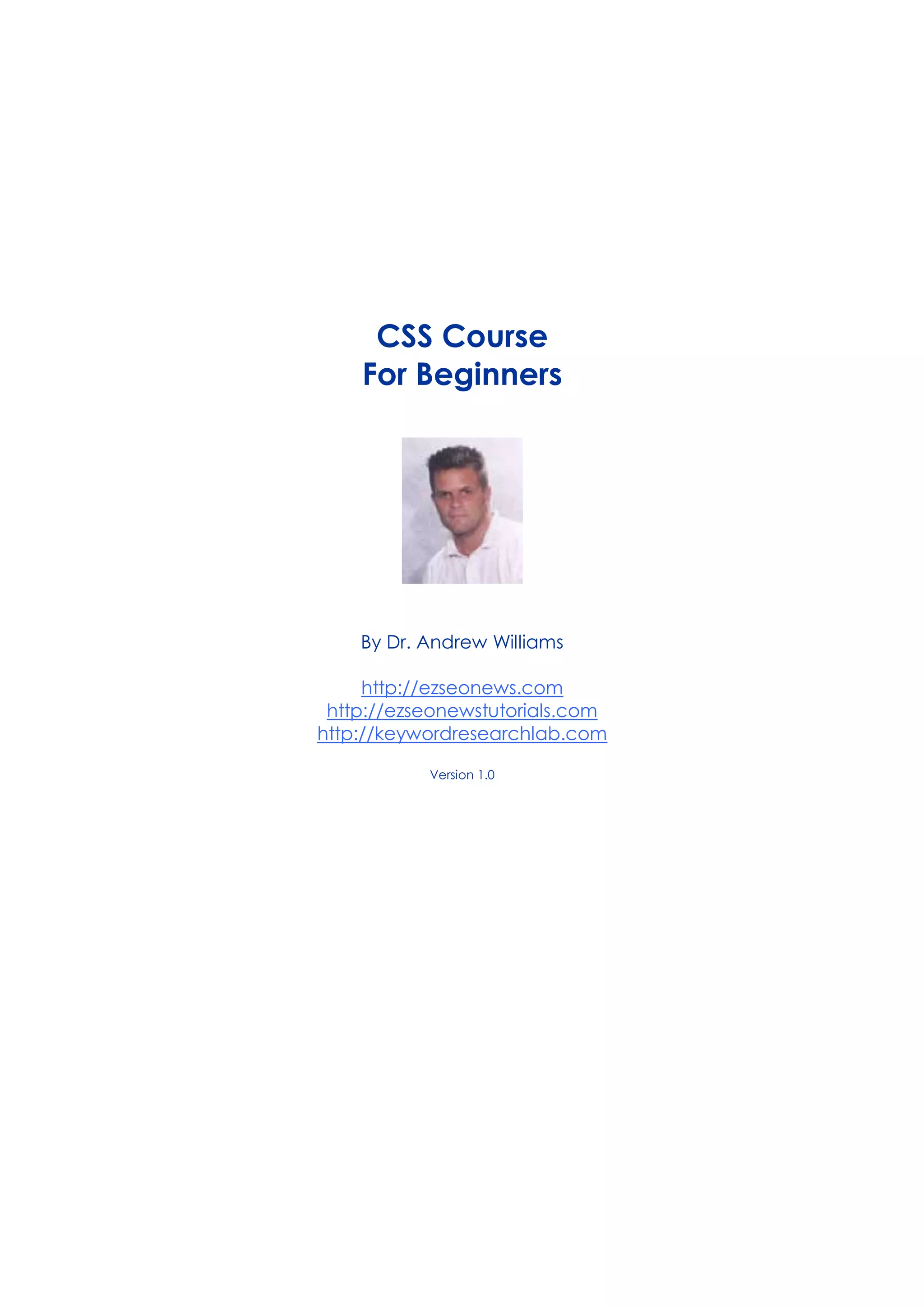 CSS_GUIDE_Intro | PDF