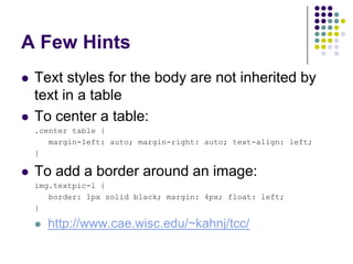 cascadingstylesheets | PPT