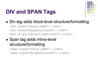 cascadingstylesheets | PPT