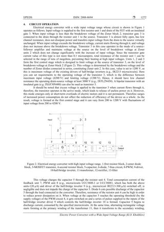 Electric Power Converter with a Wide Input Voltage Range | PDF | Consumer Electronics ...