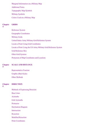 Fm 32526 Map Reading Land Navigation Department Of The Army | PDF