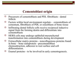 262333569 cementum-in-health-and-disease-ppt | PPT