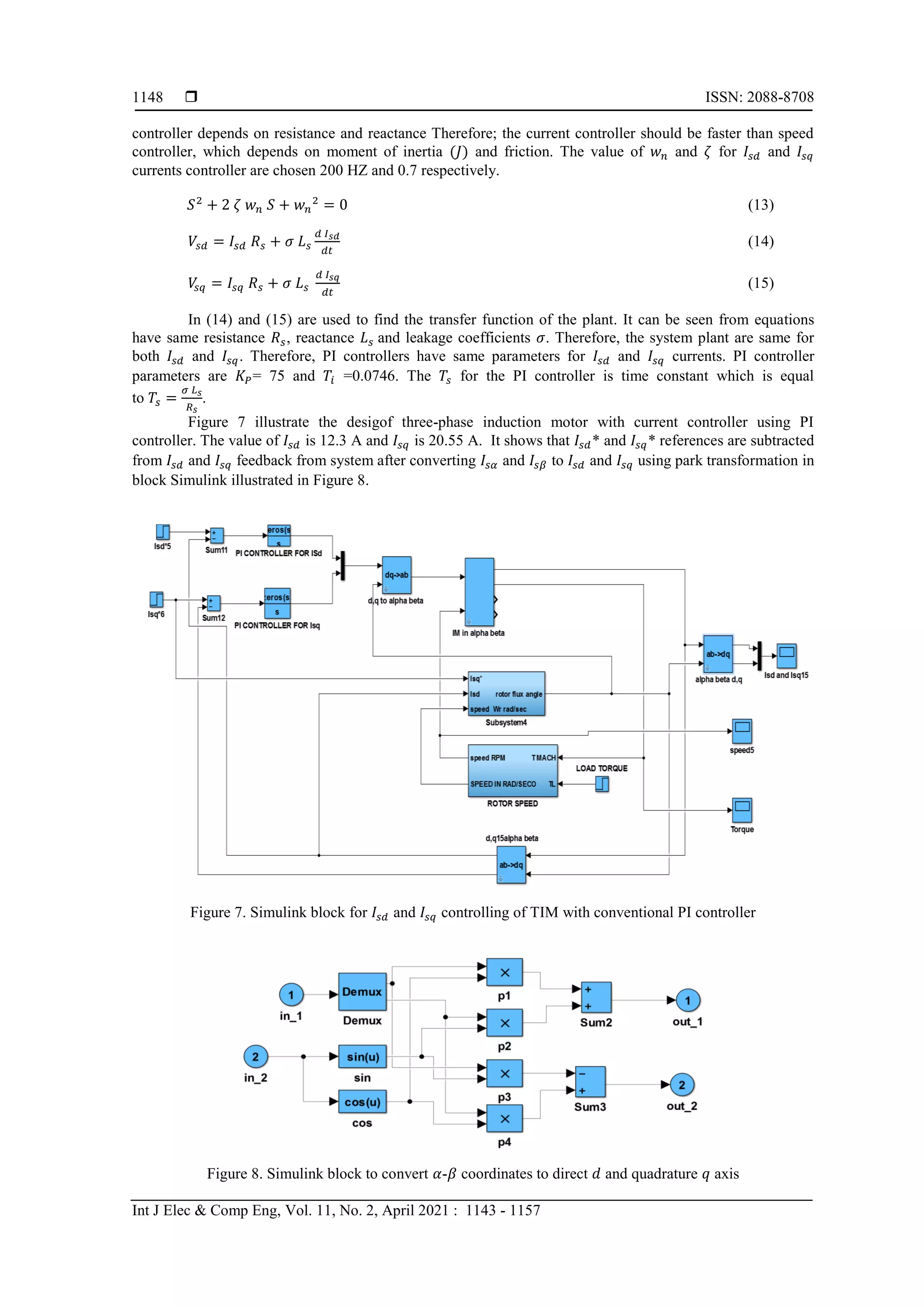 Speed controller design for three-phase induction motor based on dynamic adjustment grasshopper ...