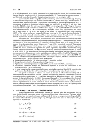 Speed controller design for three-phase induction motor based on dynamic adjustment grasshopper ...