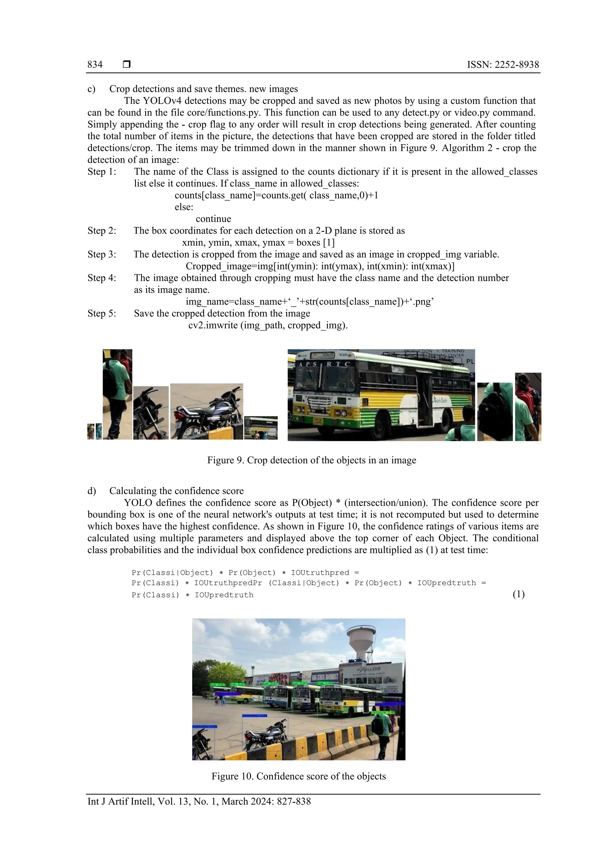 You Only Look Once Model Based Object Identification In Computer Vision Pdf Artificial