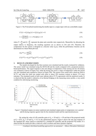 A multipart distributed modelling approach for an automated protection system in open-air cloth ...