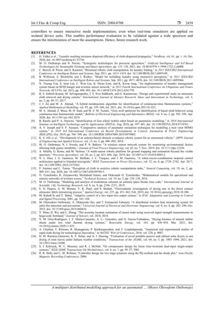 A multipart distributed modelling approach for an automated protection ...