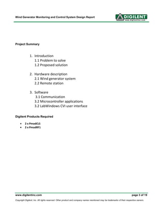 Wind generator monitoring and control system_Jakab Zsolt | PDF