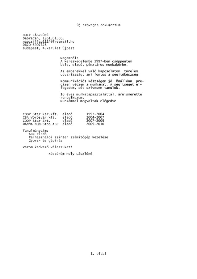 Új szöveges dokumentum - Jegyzettömb | PDF