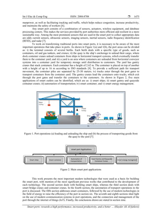 Smart ports: towards a high performance, increased productivity, and a ...