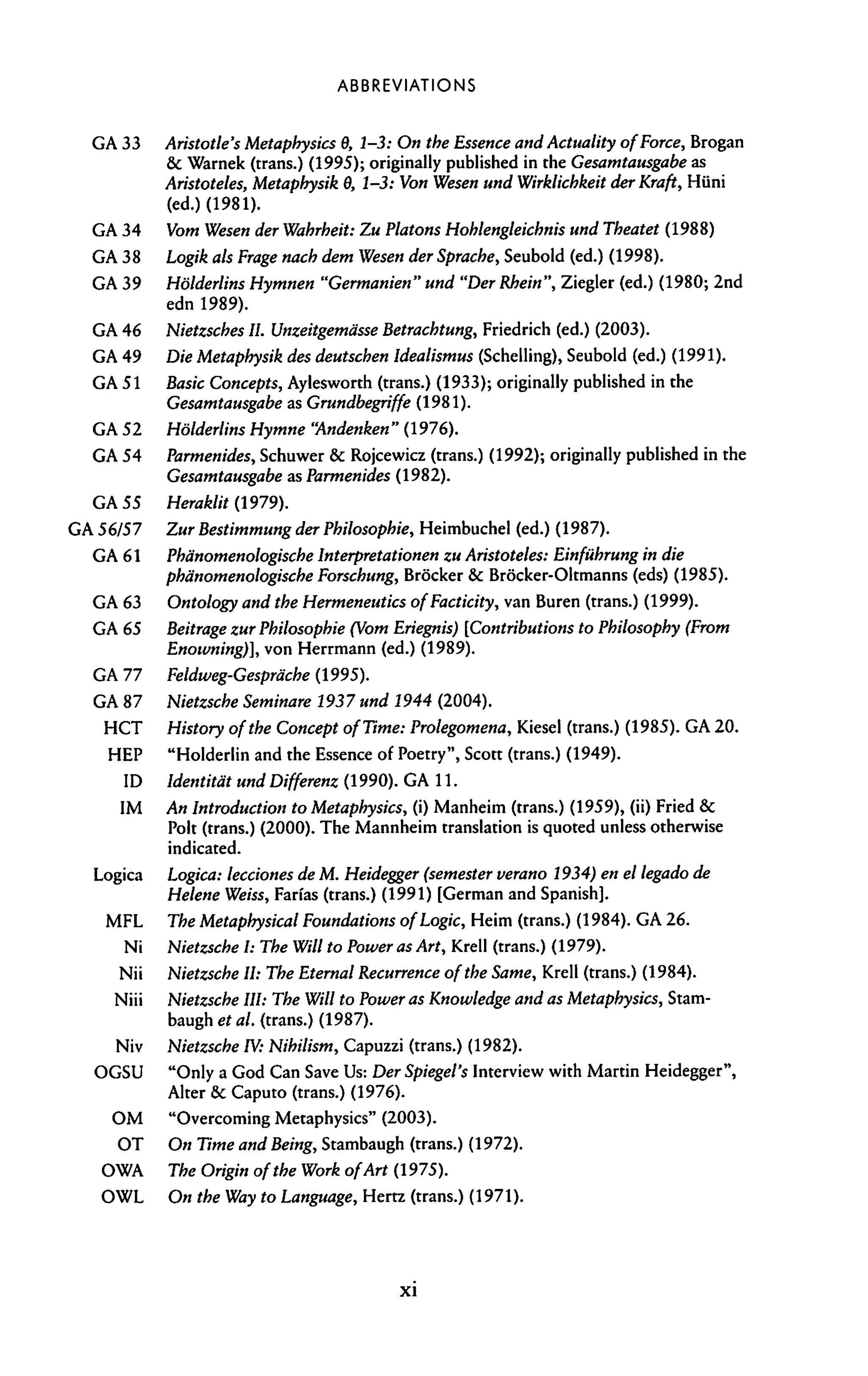 The Philosophy Of Heidegger Michael Watts | PDF
