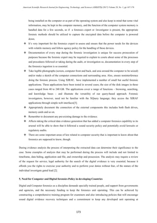 Computer and Cyber forensics, a case study of Ghana | PDF