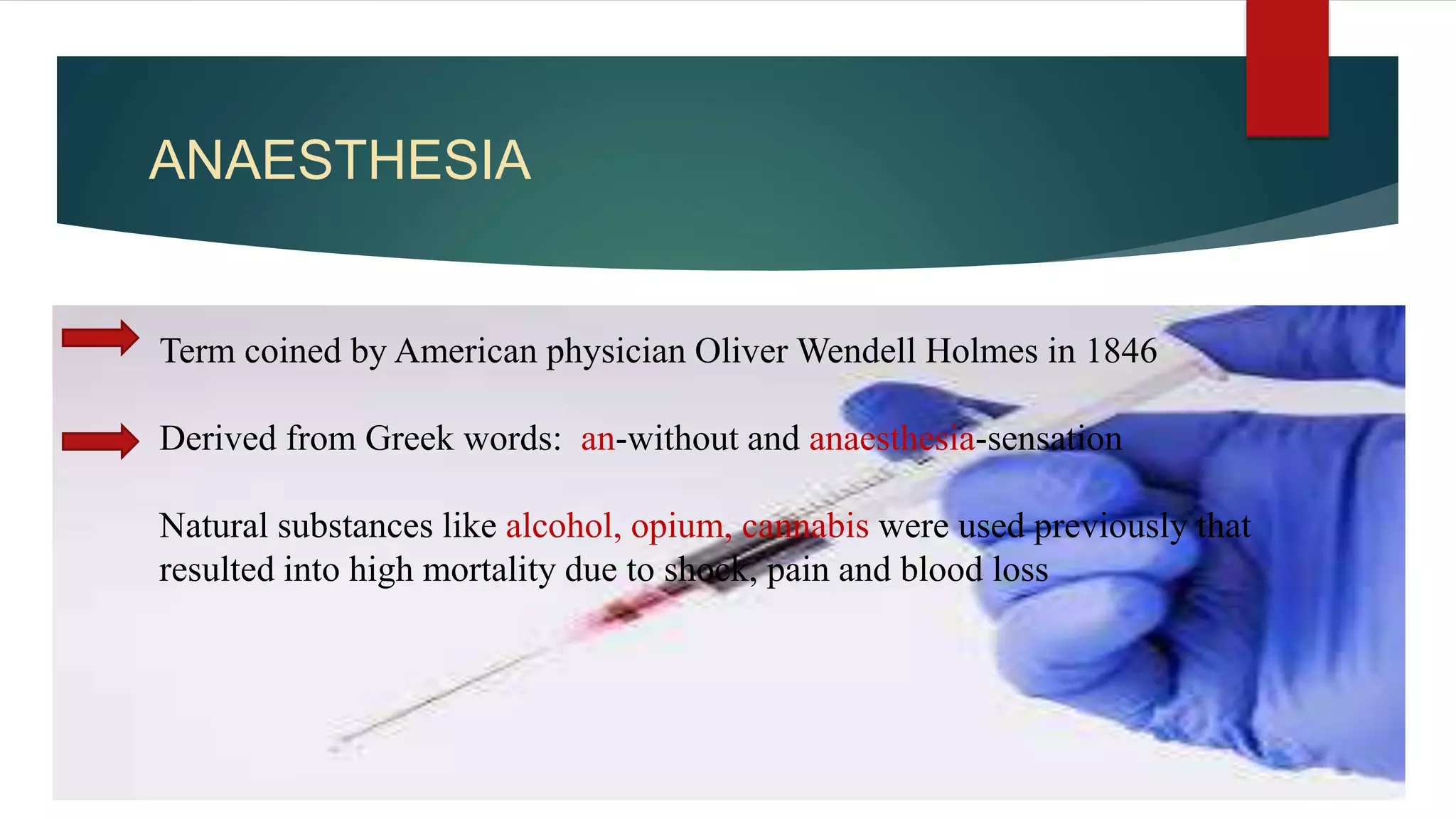 General_anaesthesia | PPT