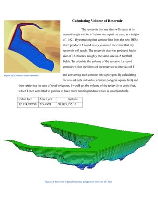 Precise GIS Modeling of a Dam | PDF