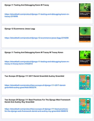 Django 10 Template Development Scott Newman | PDF