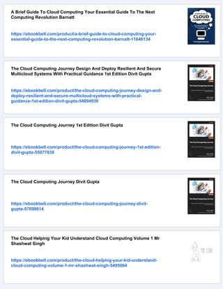 The Cloud Computing Book The Future Of Computing Explained Douglas ...