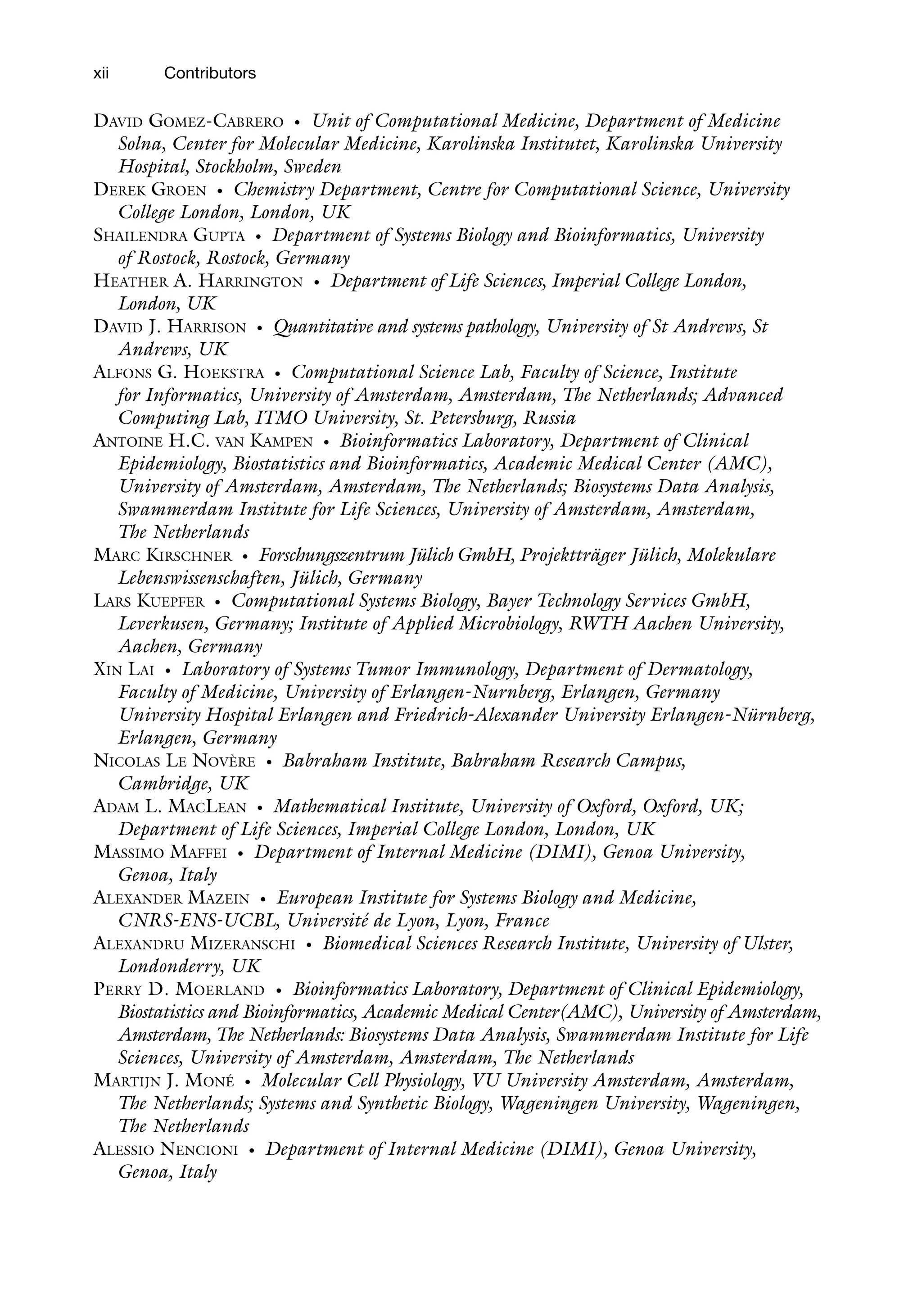Systems Medicine Ulf Schmitz Olaf Wolkenhauer | PDF